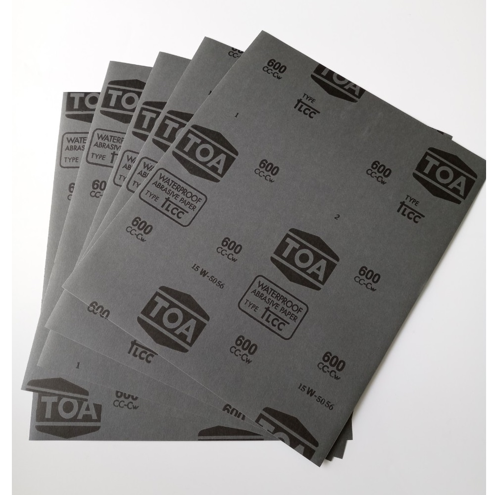 Giấy nhám TOA Đen 9'' x 11''